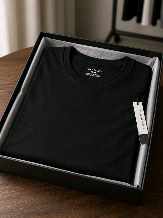 Tahari | Shirts | Tahari Mens Classic Black Crew Neck Tshirt | Poshmark